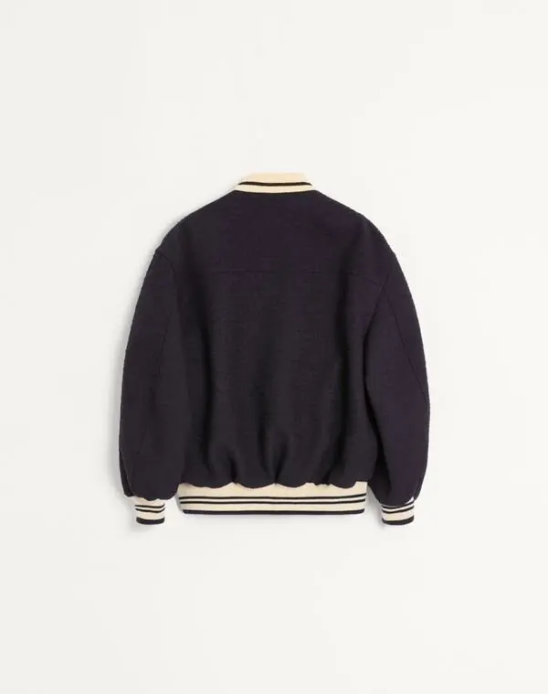 Valentino Garavani Cotton Tweed Bomber Jacket