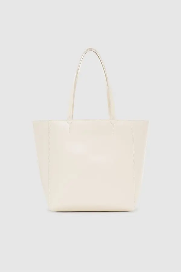 ANINE BING Small Elly Tote - Bone
