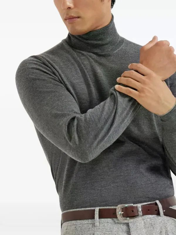 Brunello Cucinelli Roll-neck Top