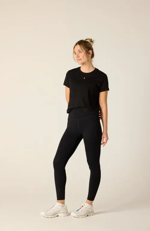 DAUGHTER LESSONS Embellished Cotton Spandex Blend Boxy Fit Cropped T-shirt