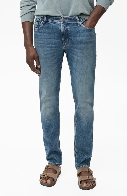 Mango Jan Slim-fit Jeans - Medium Blue