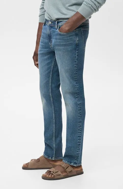Mango Jan Slim-fit Jeans - Medium Blue