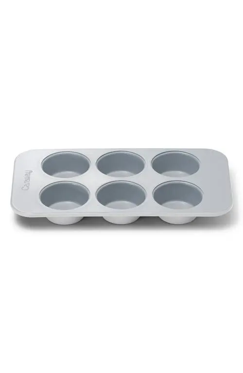 CARAWAY 6-cup Nonstick Ceramic Muffin Pan - Gray