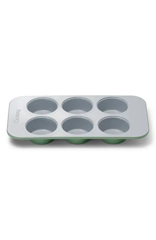 CARAWAY 6-cup Nonstick Ceramic Muffin Pan - Sage