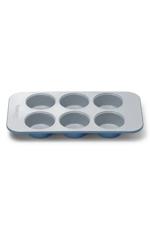 CARAWAY 6-cup Nonstick Ceramic Muffin Pan - Slate