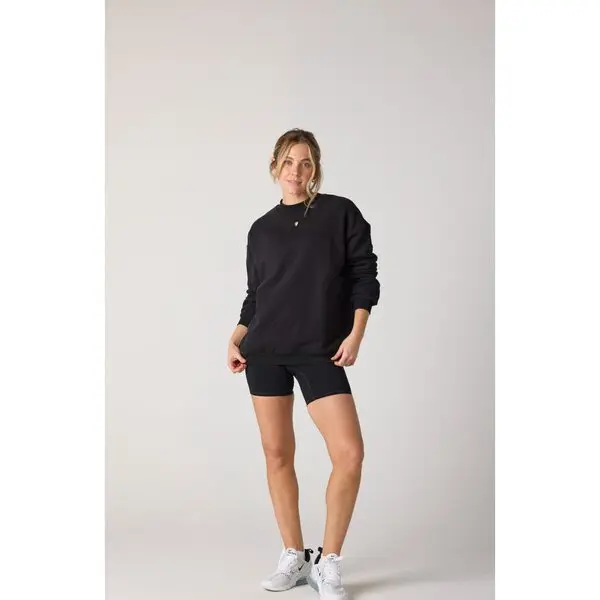 DAUGHTER LESSONS Love Crew Sweatshirt - Black