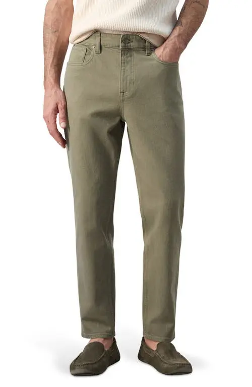 Mango Ben Tapered Jeans - Khaki Green