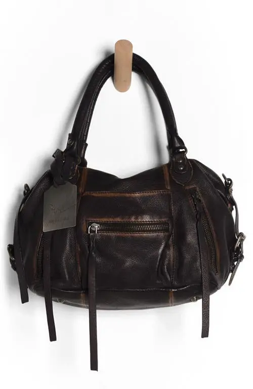 Free People Leather Emerson Tote - Black