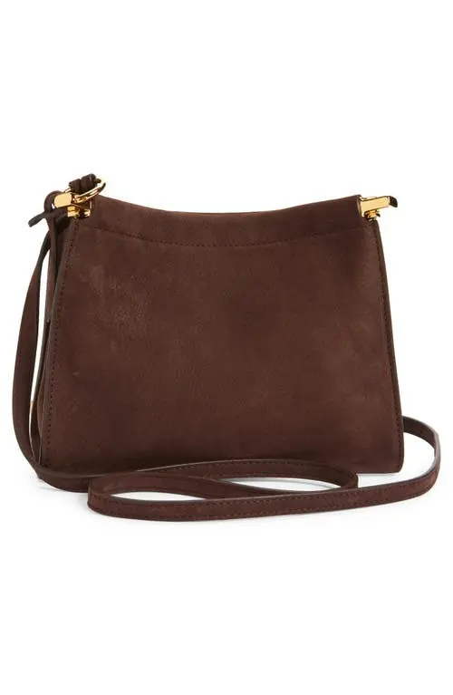 Alaïa Small Le Click Suede Shoulder Bag