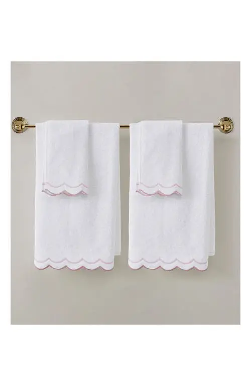 PERI HOME Scallop 4-piece Towel Set - Blush