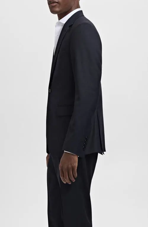 Mango Slim Fit Suit Blazer