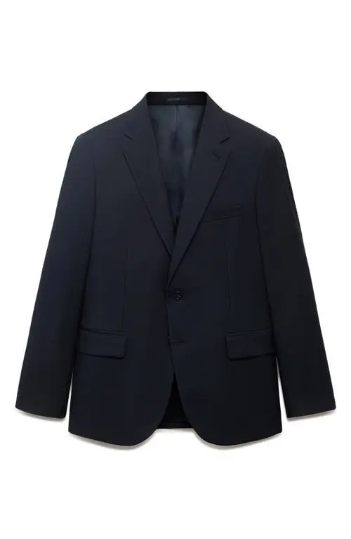 Mango Slim Fit Suit Blazer