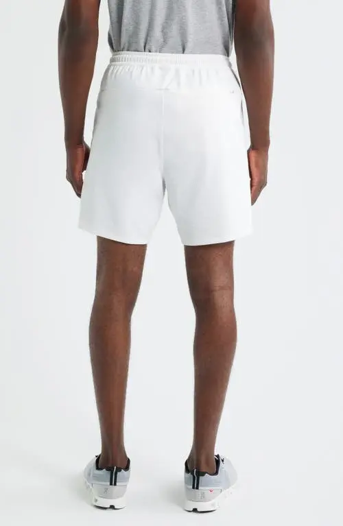 Johnnie-o Jumpin Rib Lounge Shorts - White