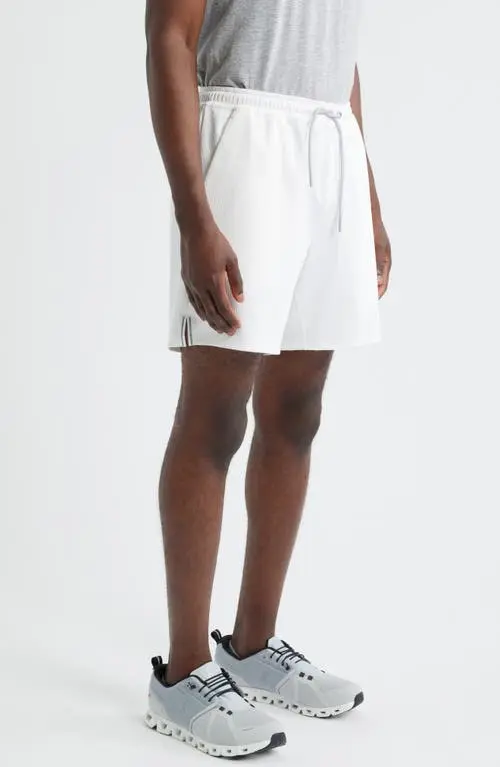 Johnnie-o Jumpin Rib Lounge Shorts - White