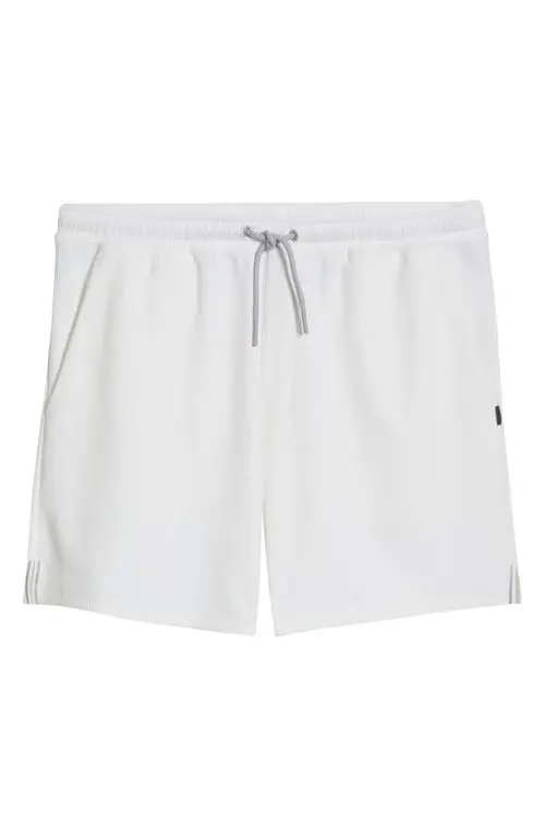 Johnnie-o Jumpin Rib Lounge Shorts - White