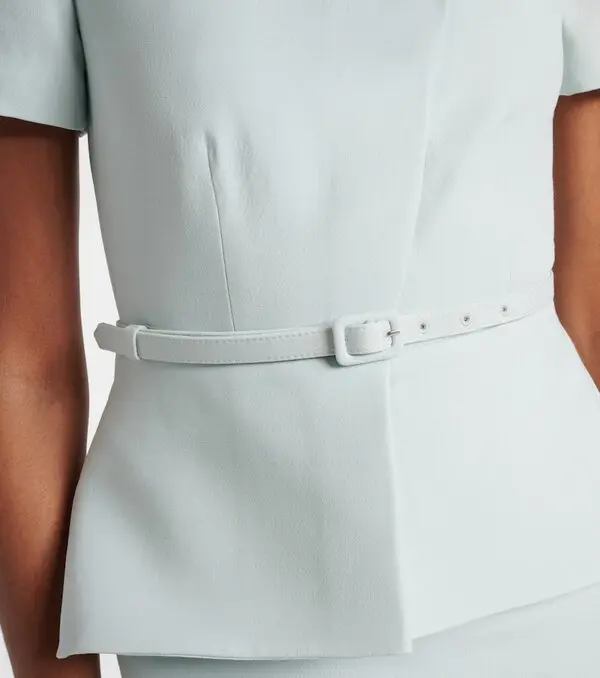 Roland Mouret Wool And Silk Midi Dress