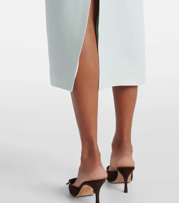 Roland Mouret Wool And Silk Midi Dress