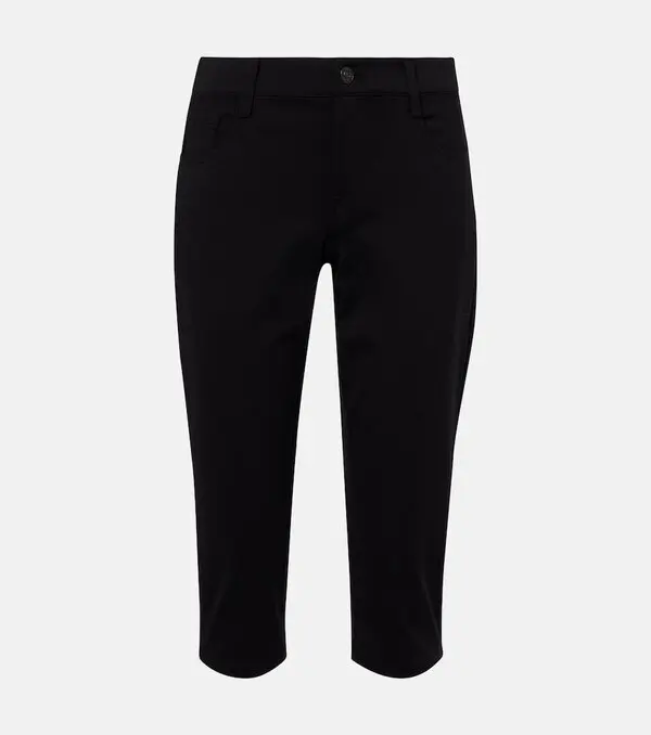 7 For All Mankind Capri Mid-rise Skinny Jeans