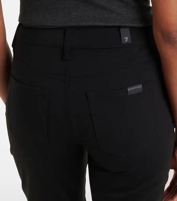 7 For All Mankind Capri Mid-rise Skinny Jeans