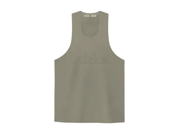 Adidas X Fear Of God Athletics Crew Neck Tank Top - Clay