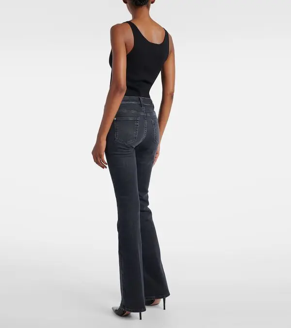 7 For All Mankind Bootcut Mid-rise Flared Jeans