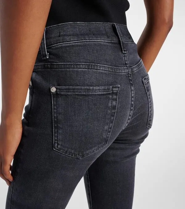 7 For All Mankind Bootcut Mid-rise Flared Jeans