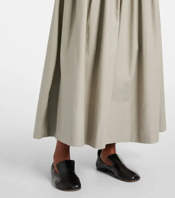 Proenza Schouler White Label Malia Pleated Maxi Dress - Neutrals