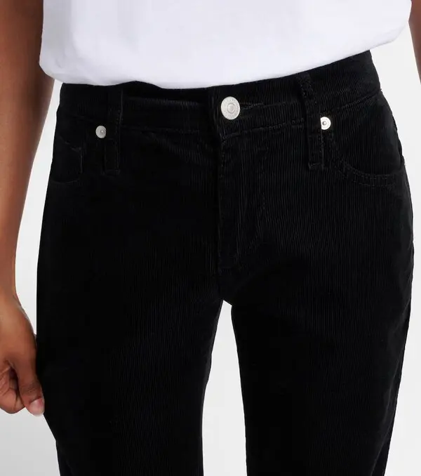 7 For All Mankind Calie Straight Corduroy Pants
