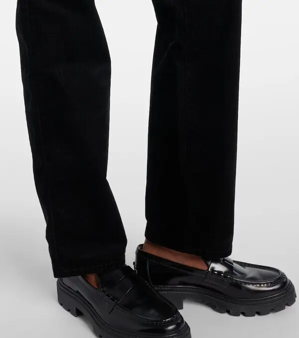 7 For All Mankind Calie Straight Corduroy Pants