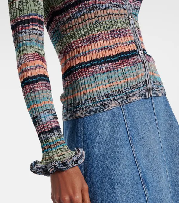 Ulla Johnson Lex Striped Cardigan