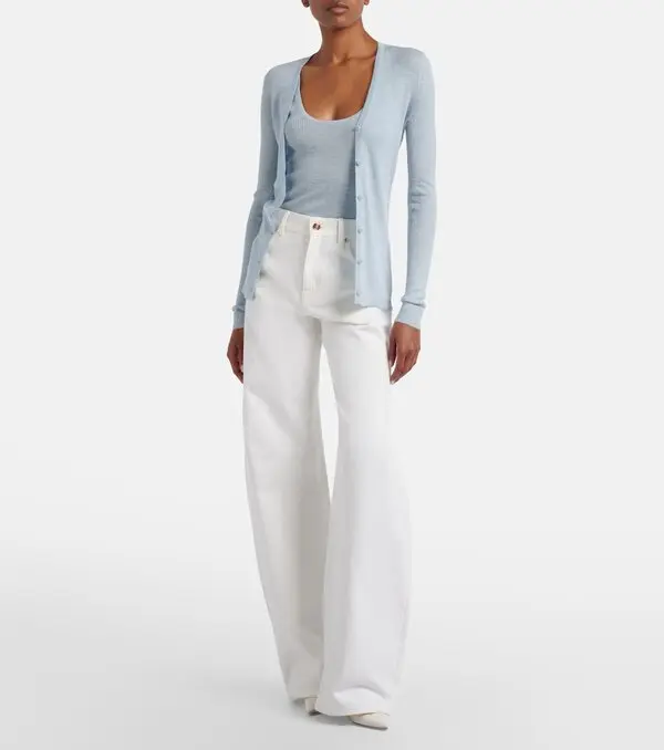Gabriela Hearst Cinxia Tank Top - Blue