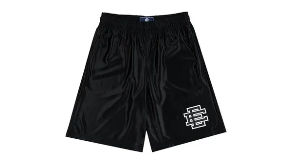 ERIC EMANUEL Ee Baggy Short - Black/black Shiny