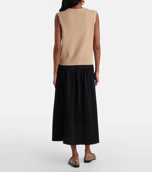 Vince Wool And Cashmere-blend Vest