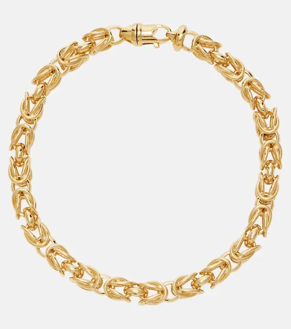 TOTEME Byzantine 24kt -plated Choker - Gold