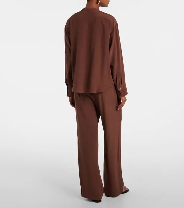 Asceno Aurelia Wide-leg Pants