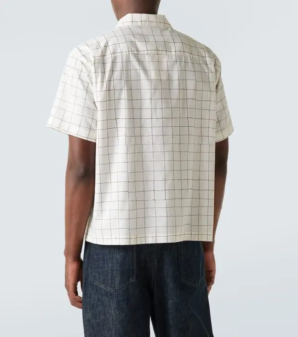 FRAME Checked Bowling Shirt