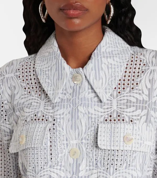 Veronica Beard Kiki Eyelet Jacket