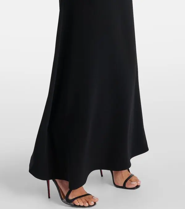 Roland Mouret Embellished Off-shoulder Gown