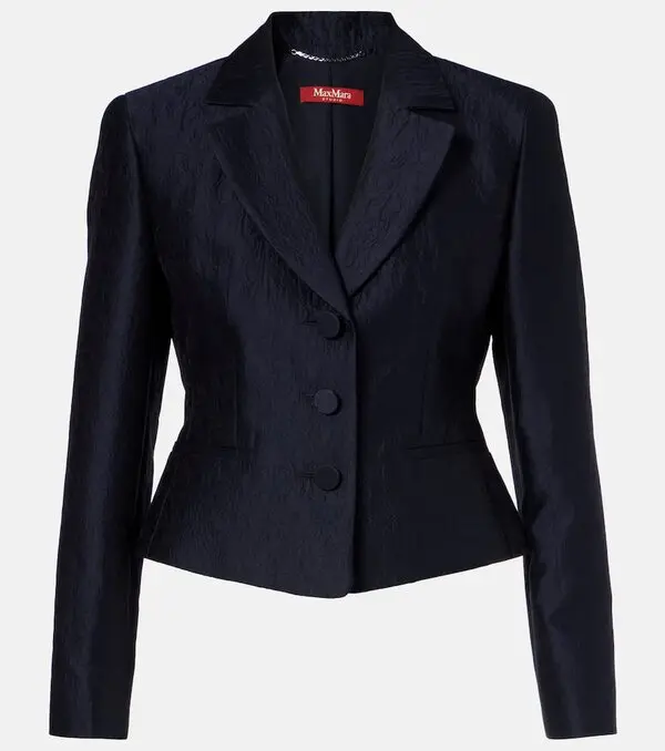Max Mara Piera Cotton-blend Blazer