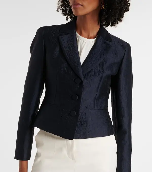 Max Mara Piera Cotton-blend Blazer