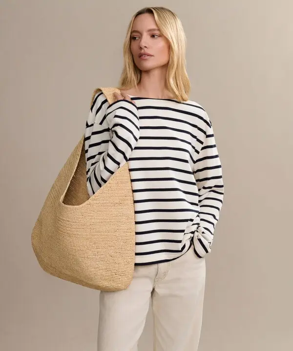 Jenni Kayne Raffia Isla Hobo Bag