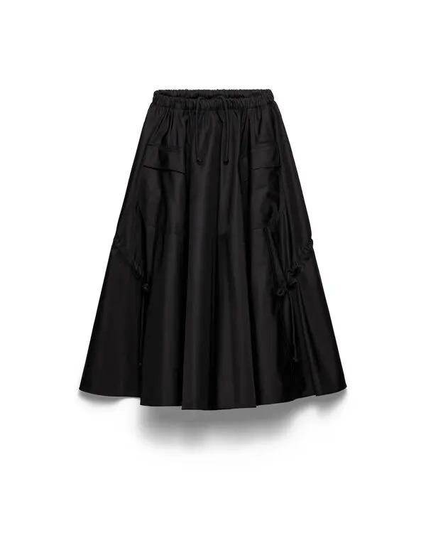 Prada Re-nylon Circle Skirt