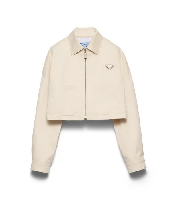 Prada Chino Blouson Jacket - Neutral