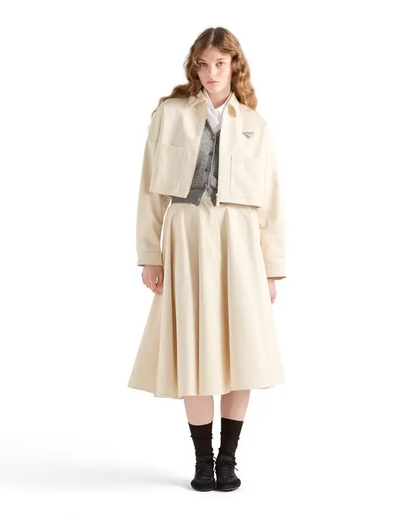Prada Chino Blouson Jacket - Neutral