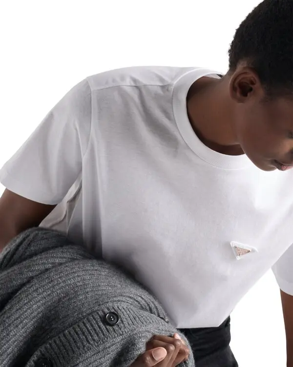 Prada Jersey T-shirt - White