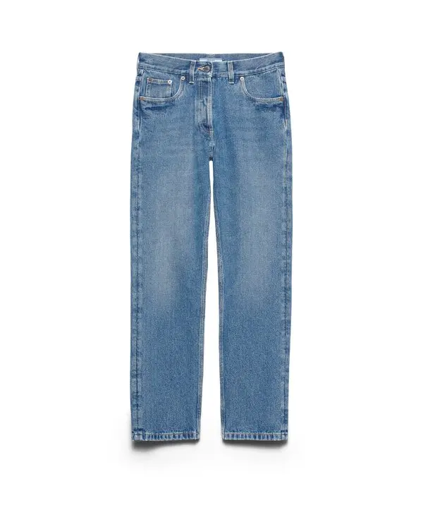 Prada Straight-leg Denim Jeans - Blue