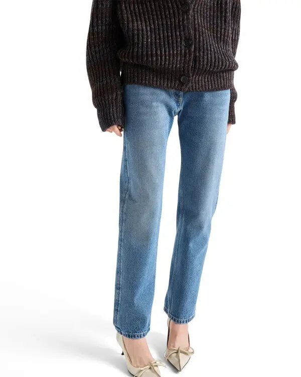 Prada Straight-leg Denim Jeans
