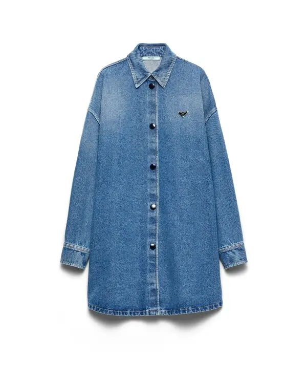 Prada Denim Shirt - Blue