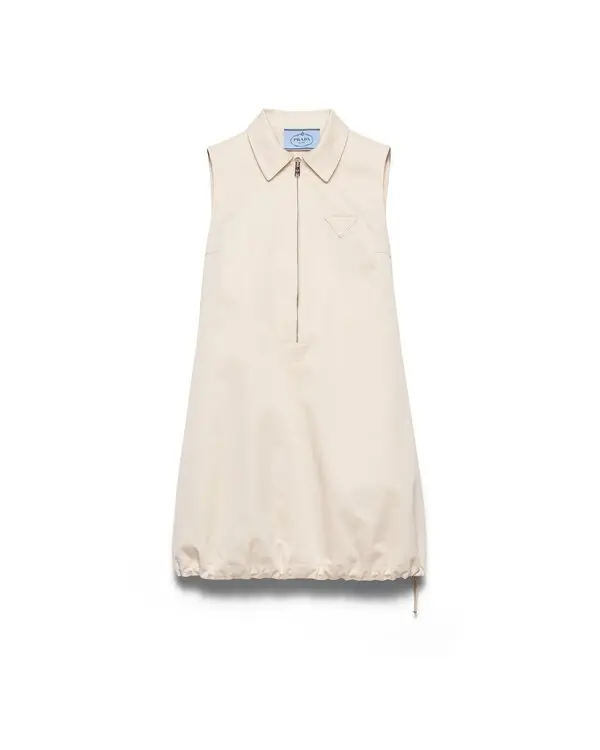 Prada Chino Mini-dress - Neutral