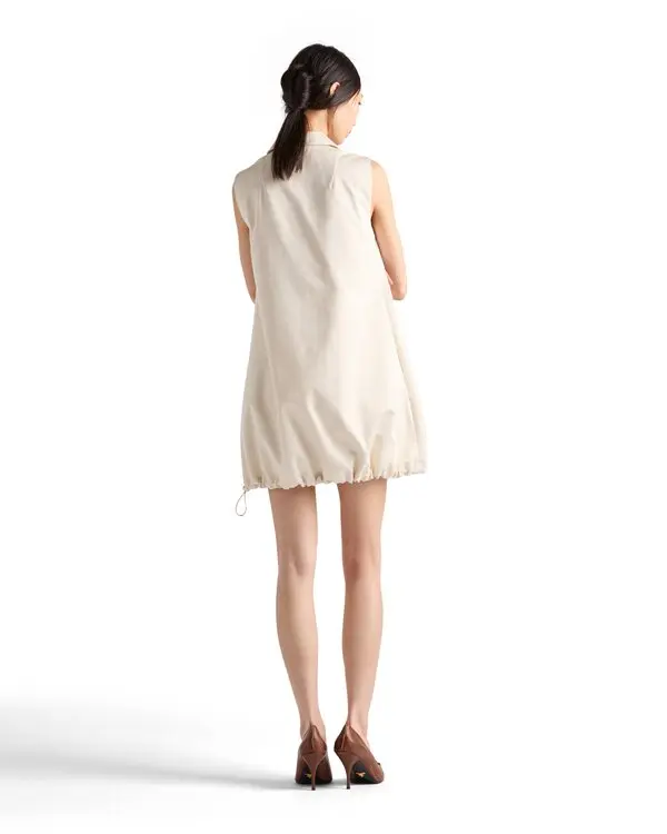 Prada Chino Mini-dress - Neutral